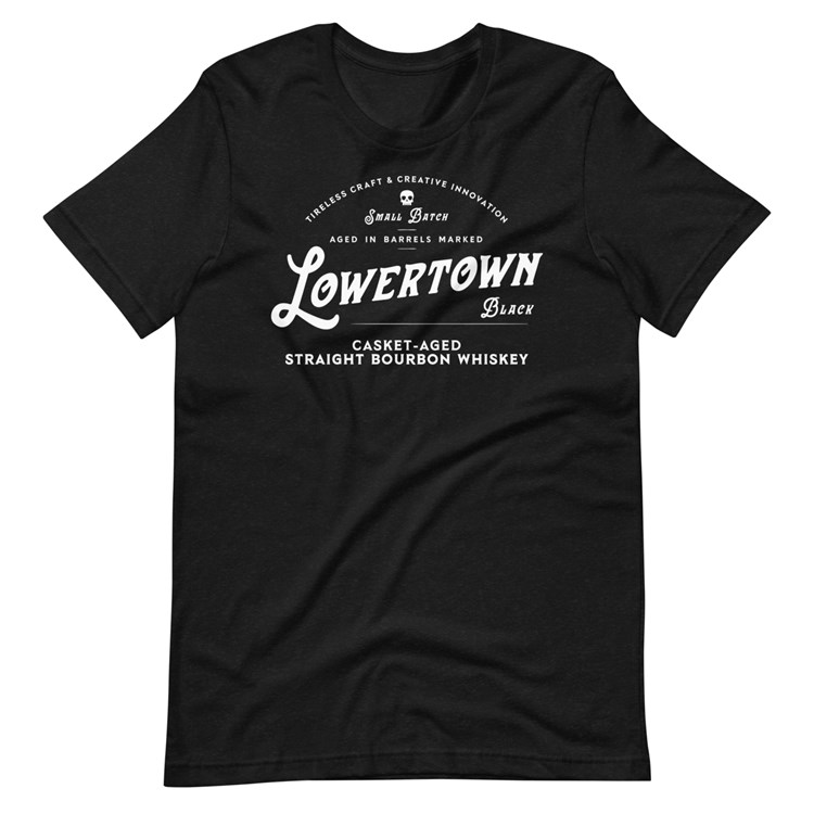 Lowertown Black Tee | Toledo Spirits Co.
